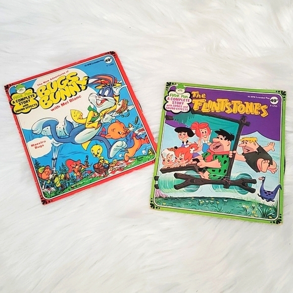 Warner Bros. | Media | Vintage 7s Warner Bros Flintstones Bugs Bunny ...